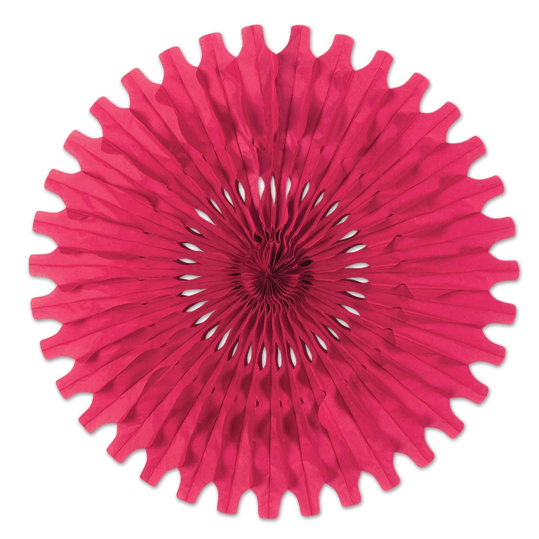 Cerise Tissue Fan