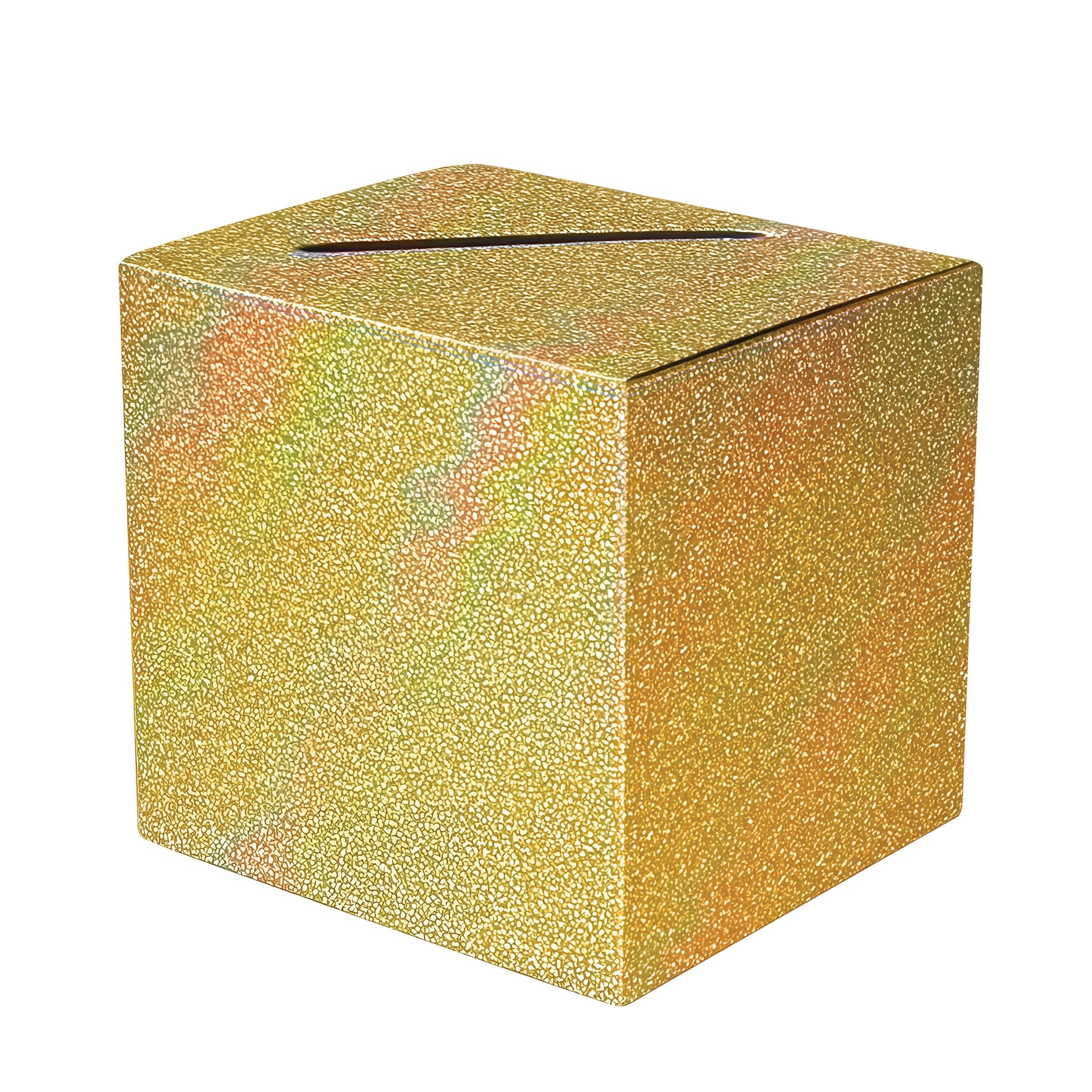 Gold Prismatic Foil All-Purpose Card Box