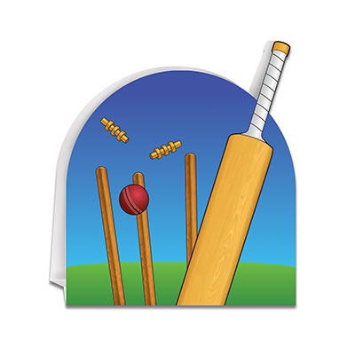 3-D Cricket Centerpiece