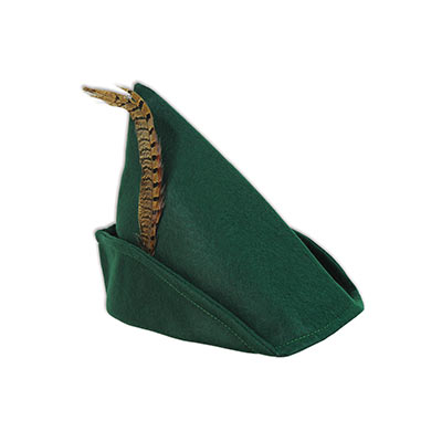 Robin Hood Felt Hat With Authentic Feather